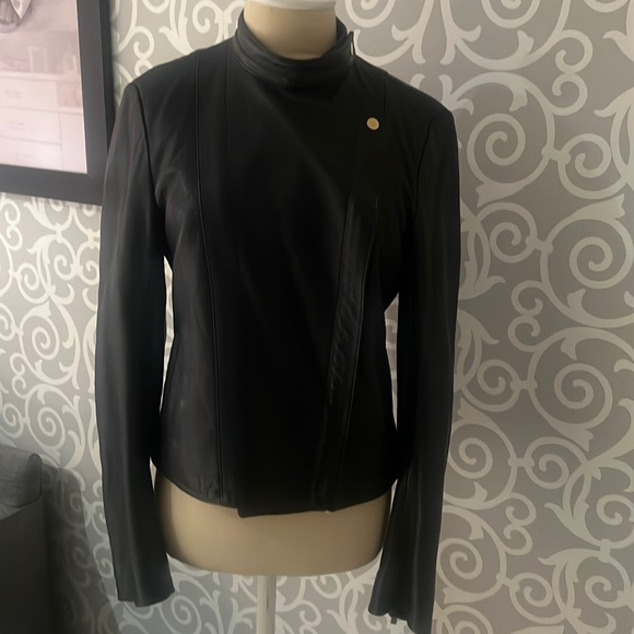 The Row | Jackets & Coats | Row Black Leather Jacket | Poshmark